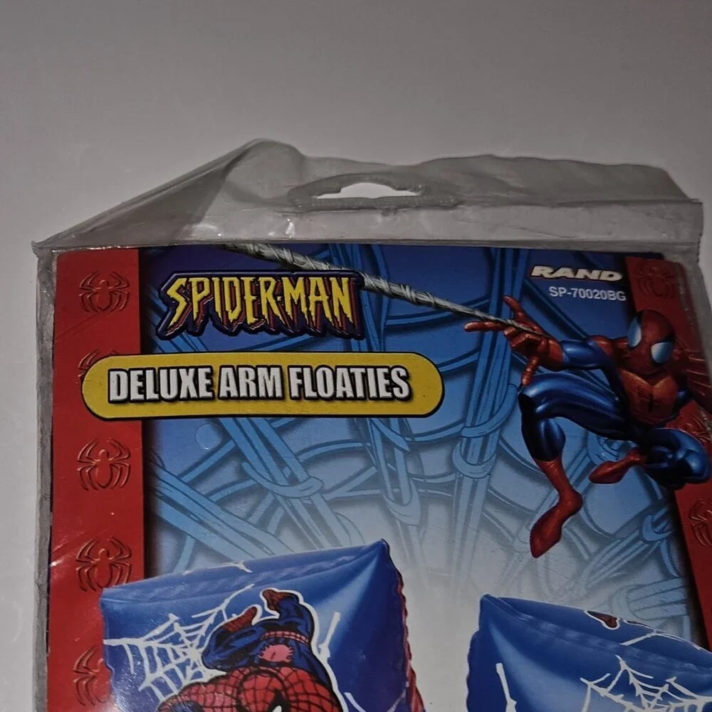 Rand | Other | Nos Marvel Spiderman Deluxe Arm Floaties Swimming Pool ...